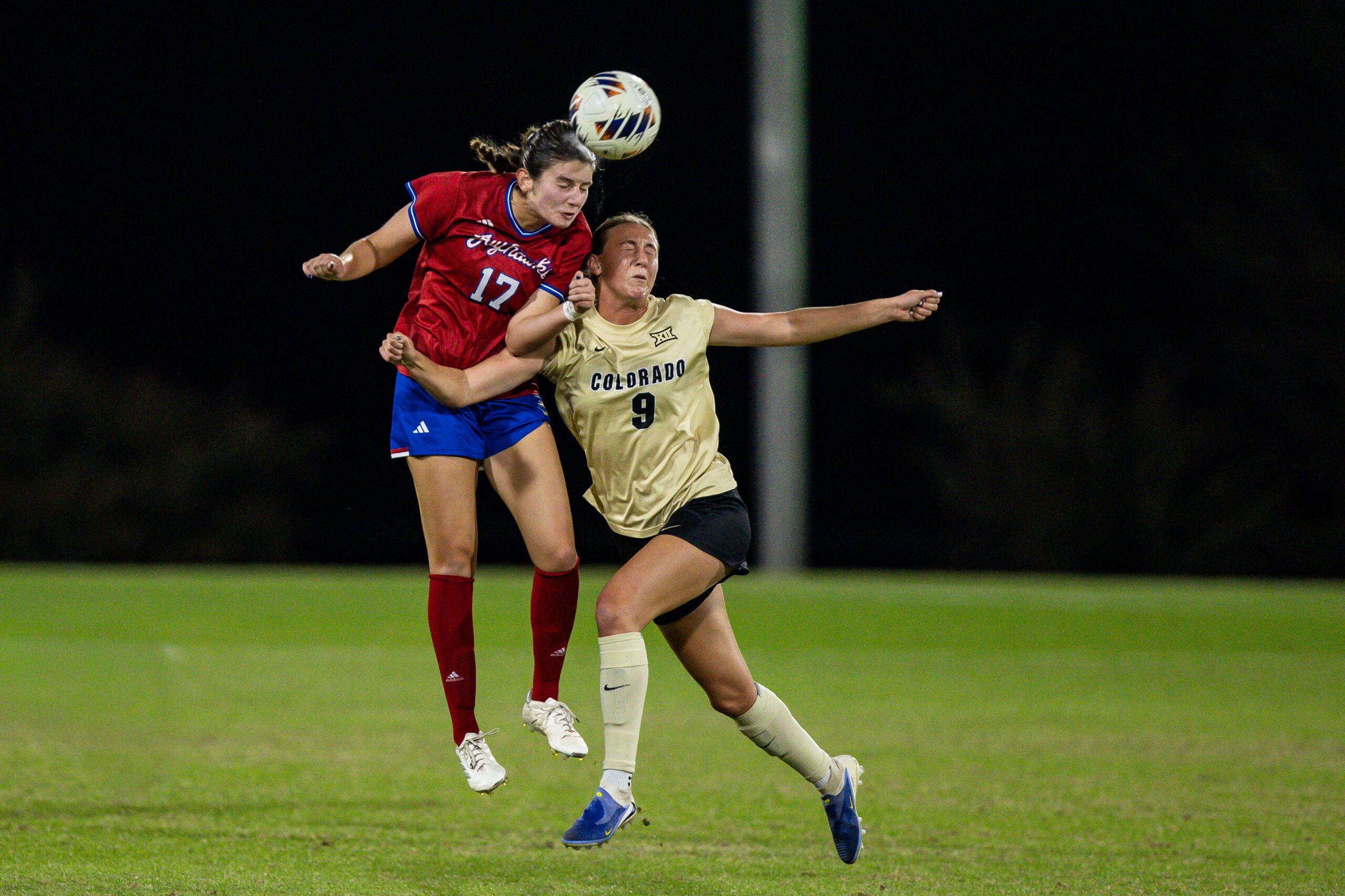 KU soccer rallies to beat Colorado 2-1, advance to Big 12 tournament ...